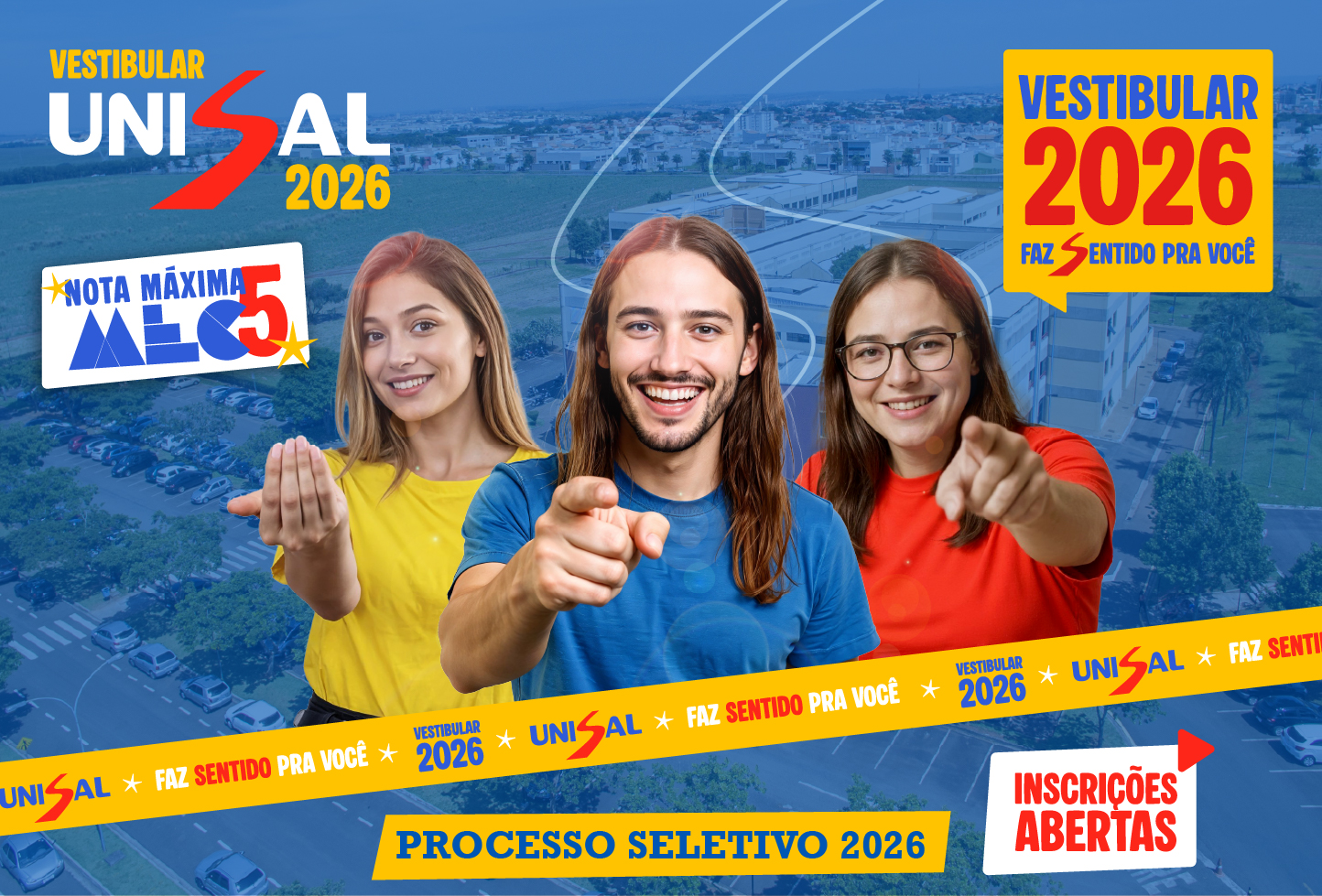 Home São Paulo - Vestibular Centro Universitário Salesiano